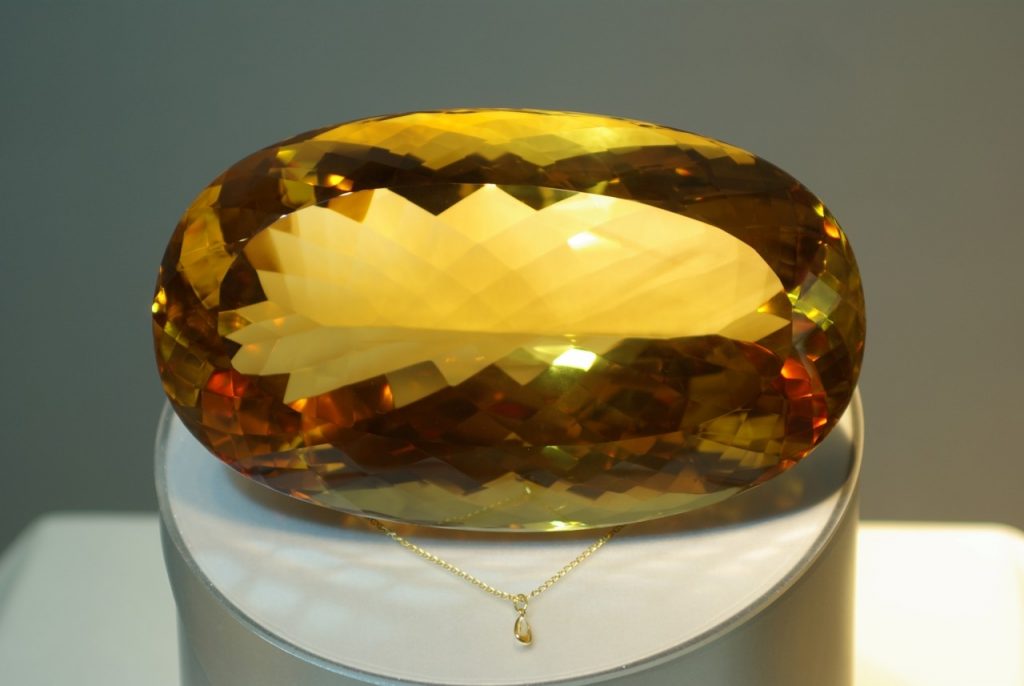 Royal Collections Adds The Largest Cut Citrine in the World to its Vaults